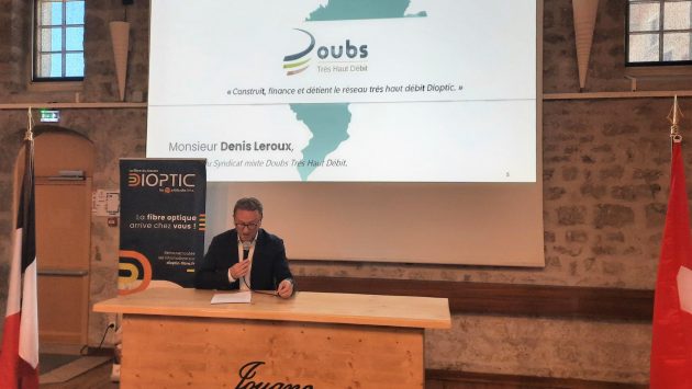 La Fibre du Doubs passe de nouveau la frontière pour arriver en Suisse ...